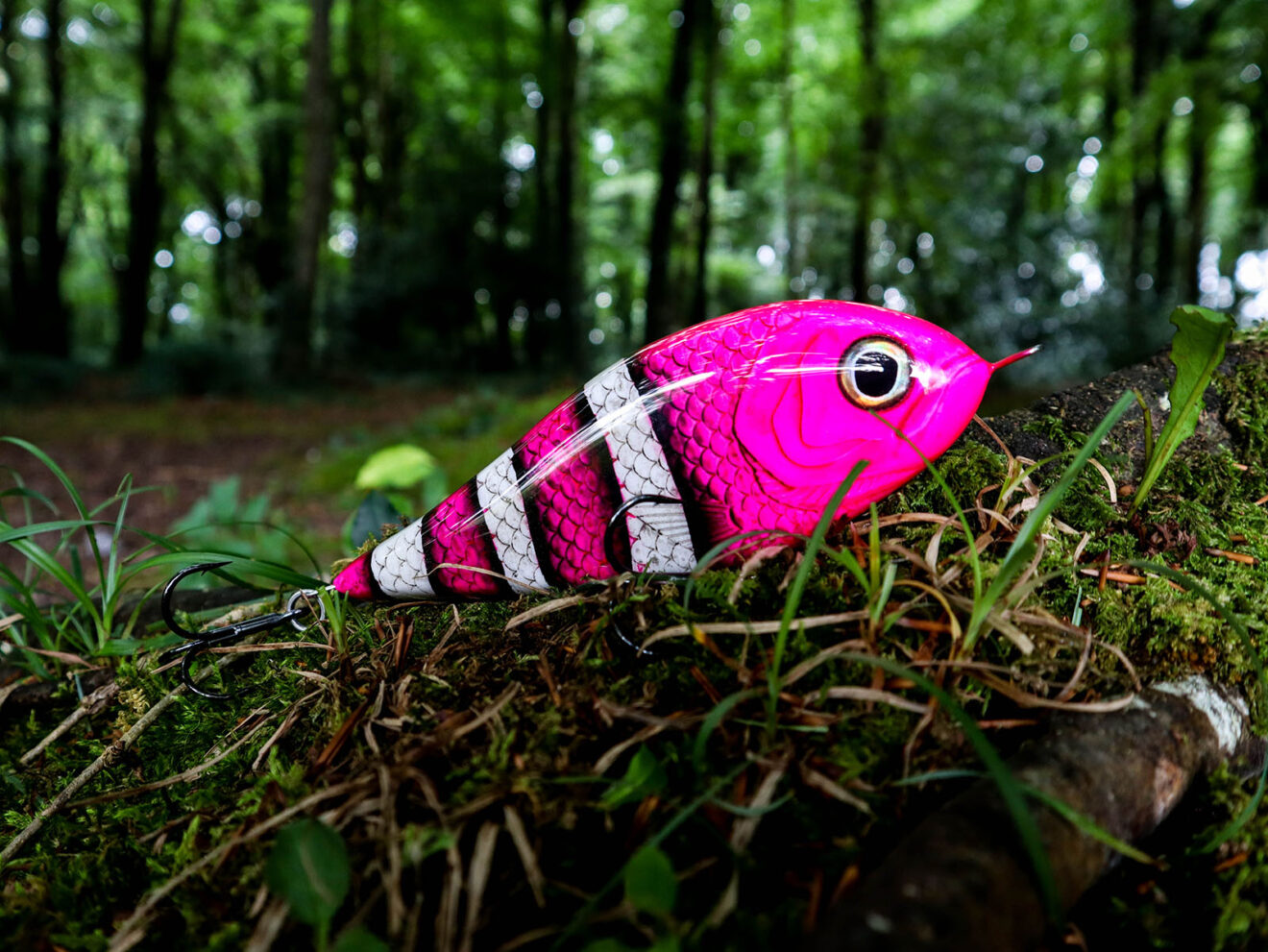 Baby Piranha (12cm) - Nemo - Mel Handmade Lures